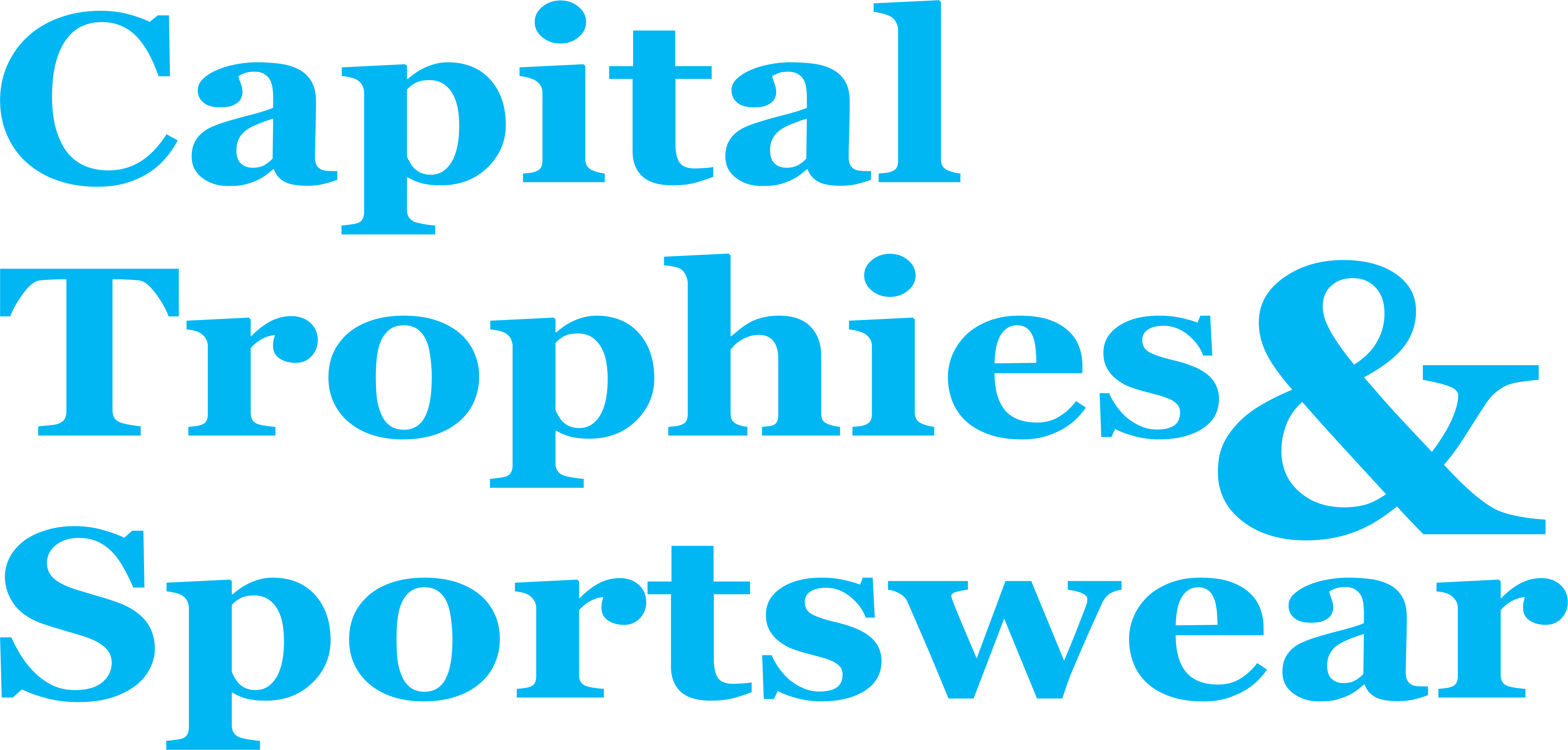 Catalogues – Capital Trophies and Sportswear